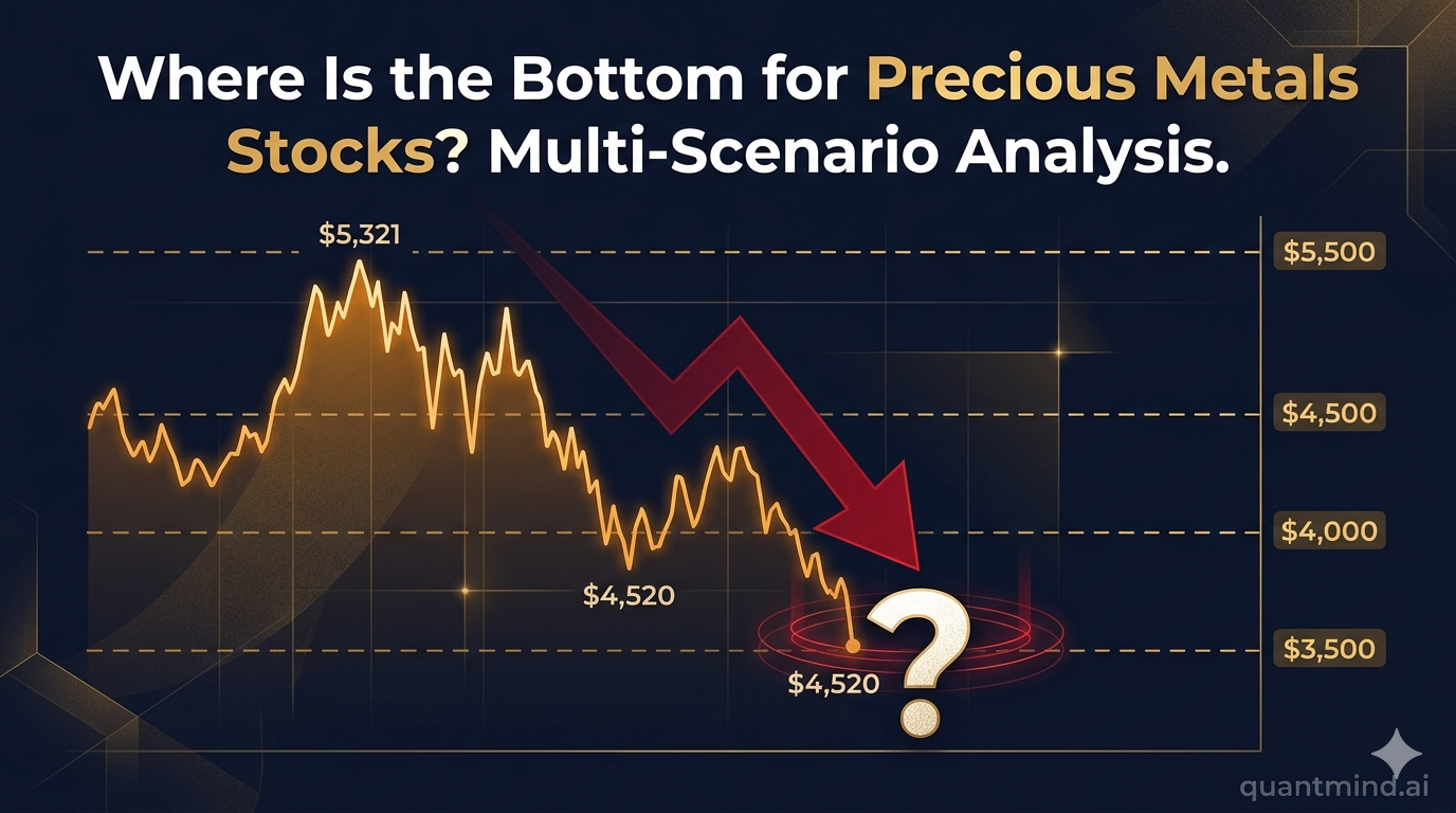 Where Is the Bottom for Precious Metals Stocks? Multi-Scenario Analysis ...